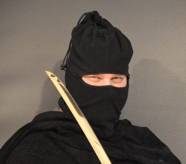 Thermal Fleece Ninja hood ⋆ Swords Magic And Dragons
